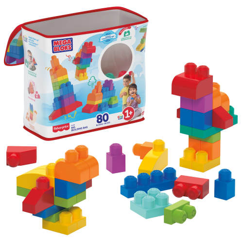 Blue First Builders Big Building Bag Mega Blocks – Shop The Rustic Hanger